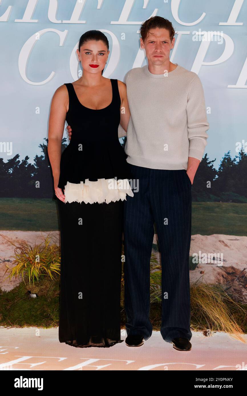 Eve Hewson and Billy Howle attend The Perfect Couple UK Premiere at BFI ...