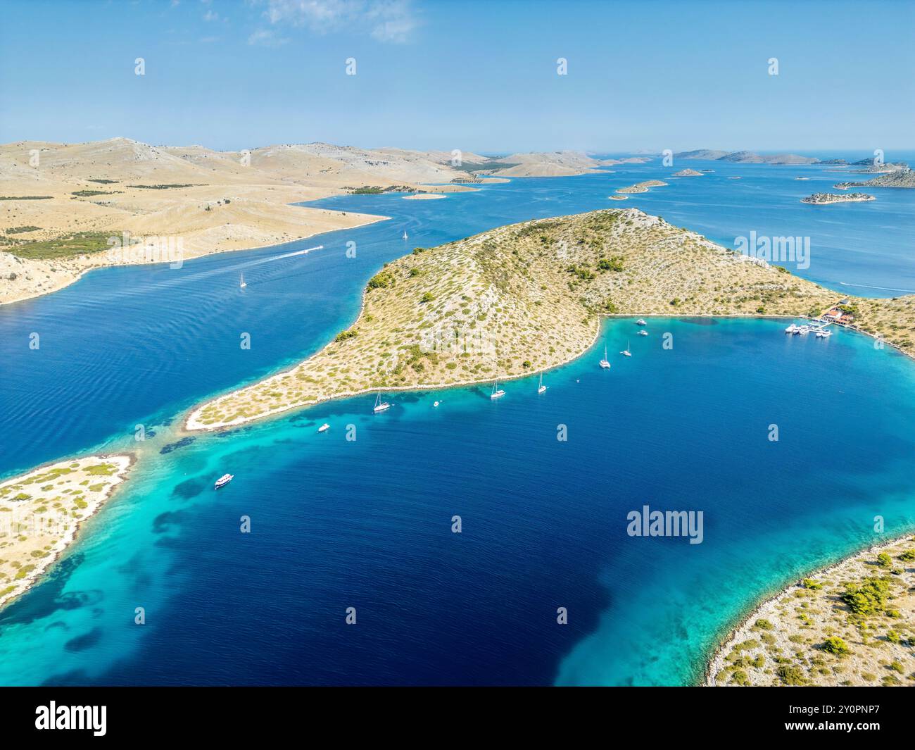 Croatia adriatic sea drone aerial hi-res stock photography and images ...