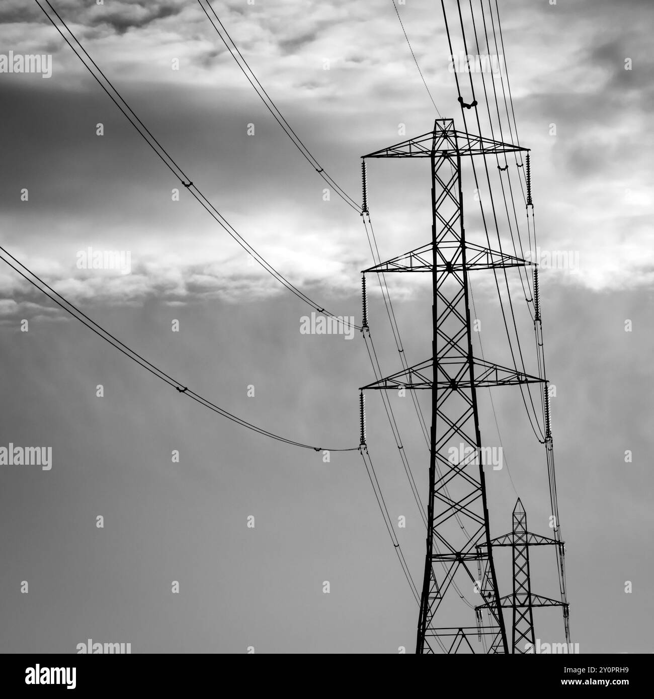 Outdoor telephone line towers hi-res stock photography and images - Alamy