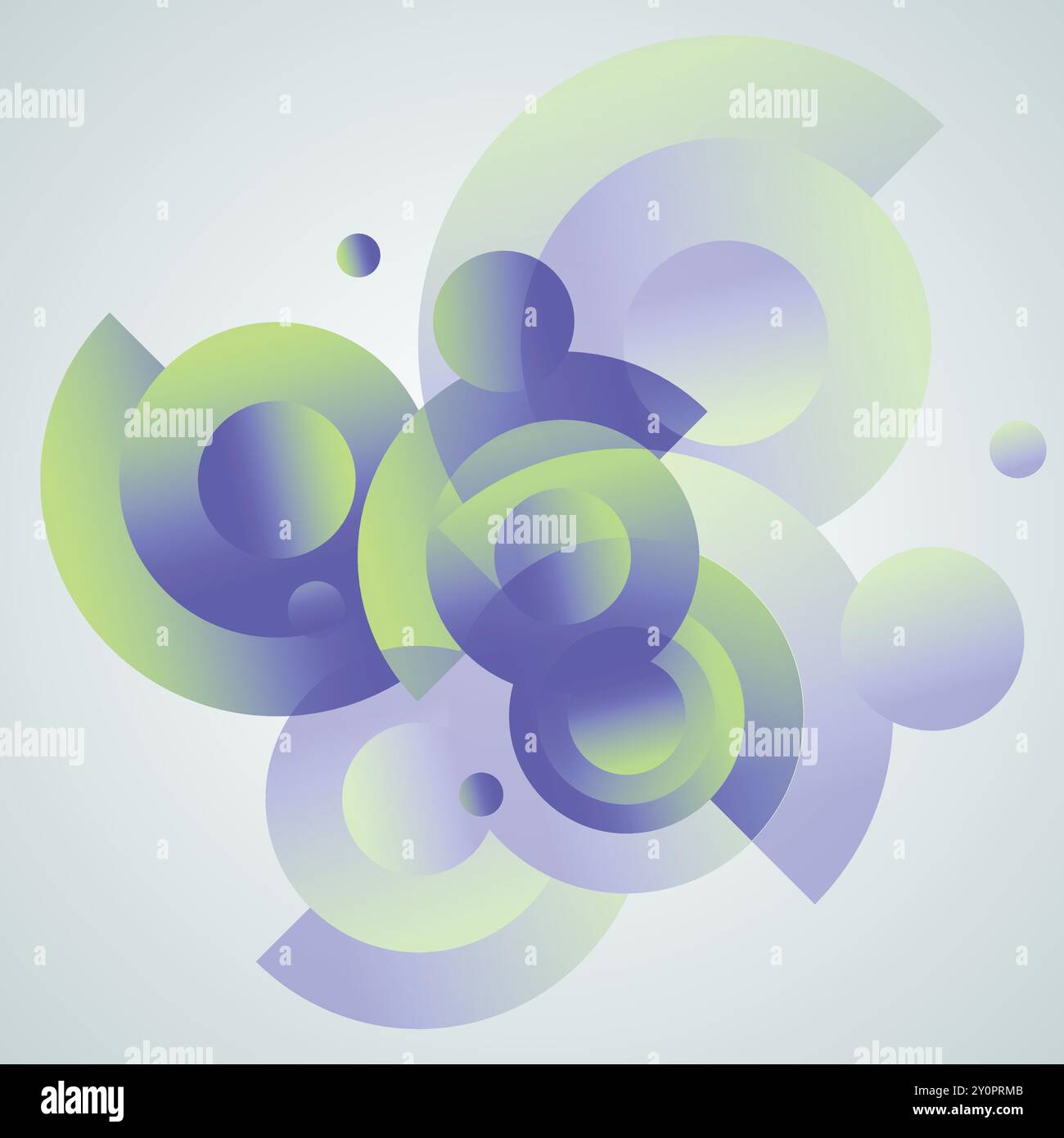 Circles gradient vector design. Minimal modern gradient. Abstract cover background. Dynamic ...