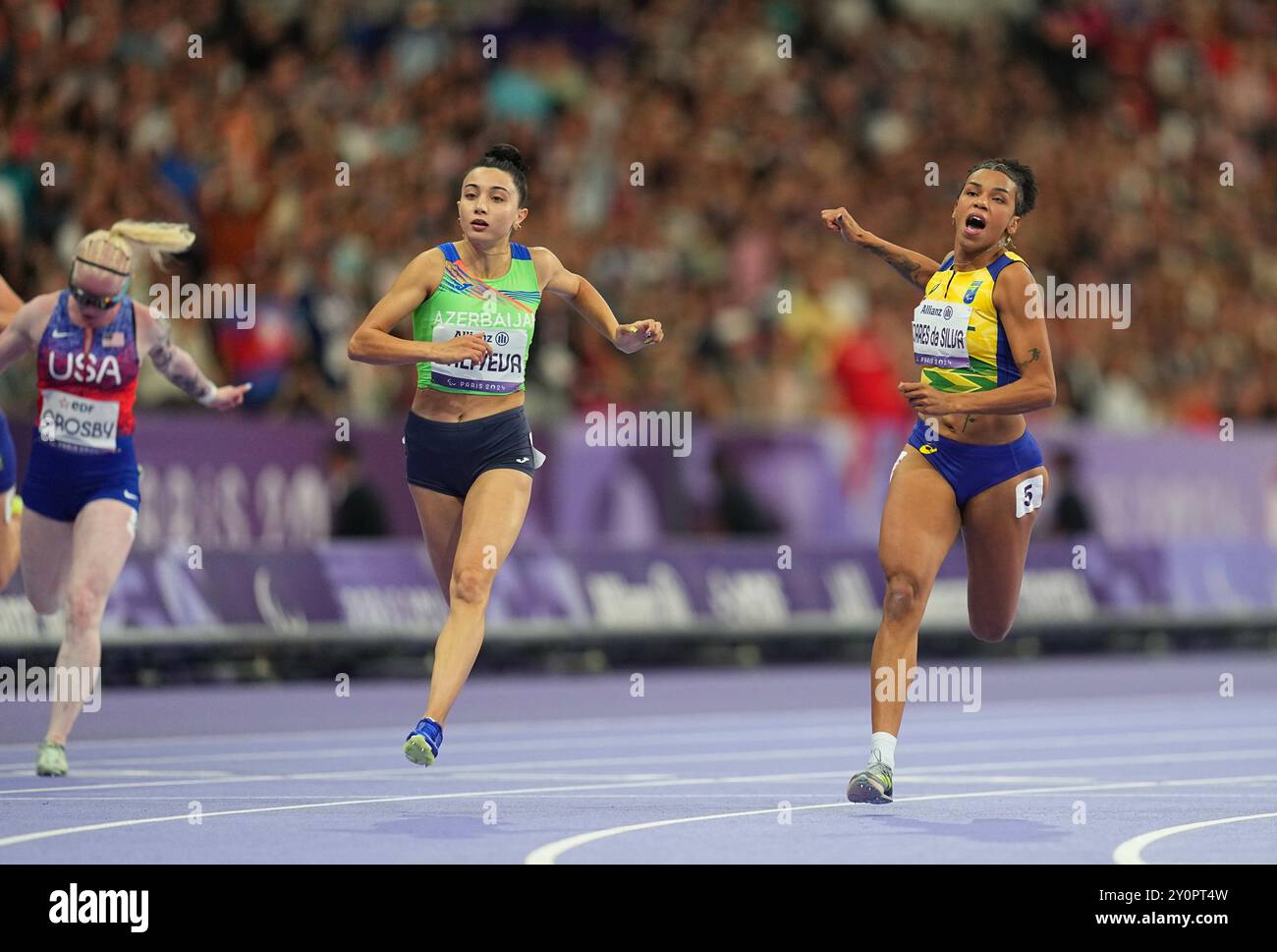 Stade de France, Paris, France. 03rd Sep, 2024. Lamiya Valiyeva of ...