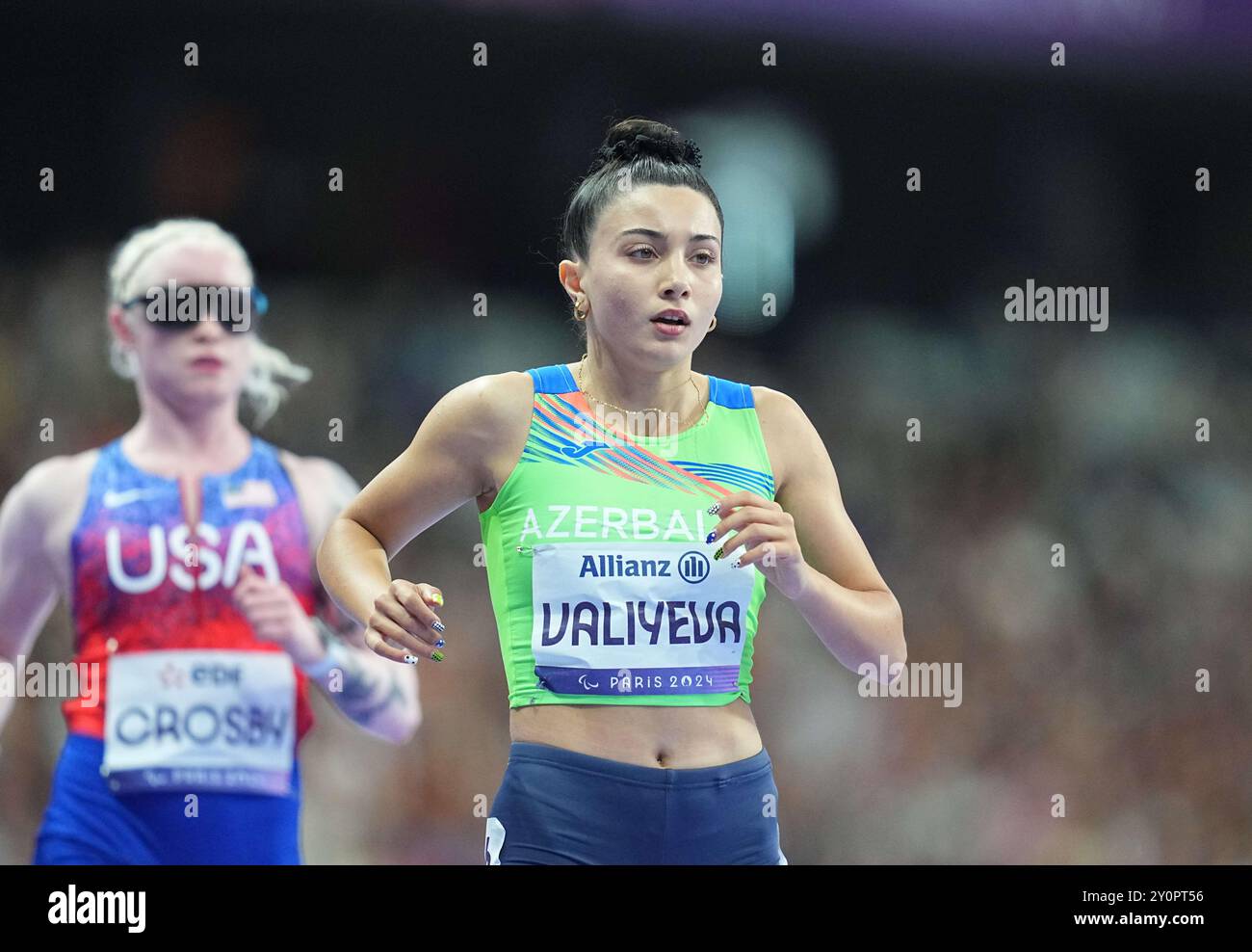 Stade de France, Paris, France. 03rd Sep, 2024. Lamiya Valiyeva of ...