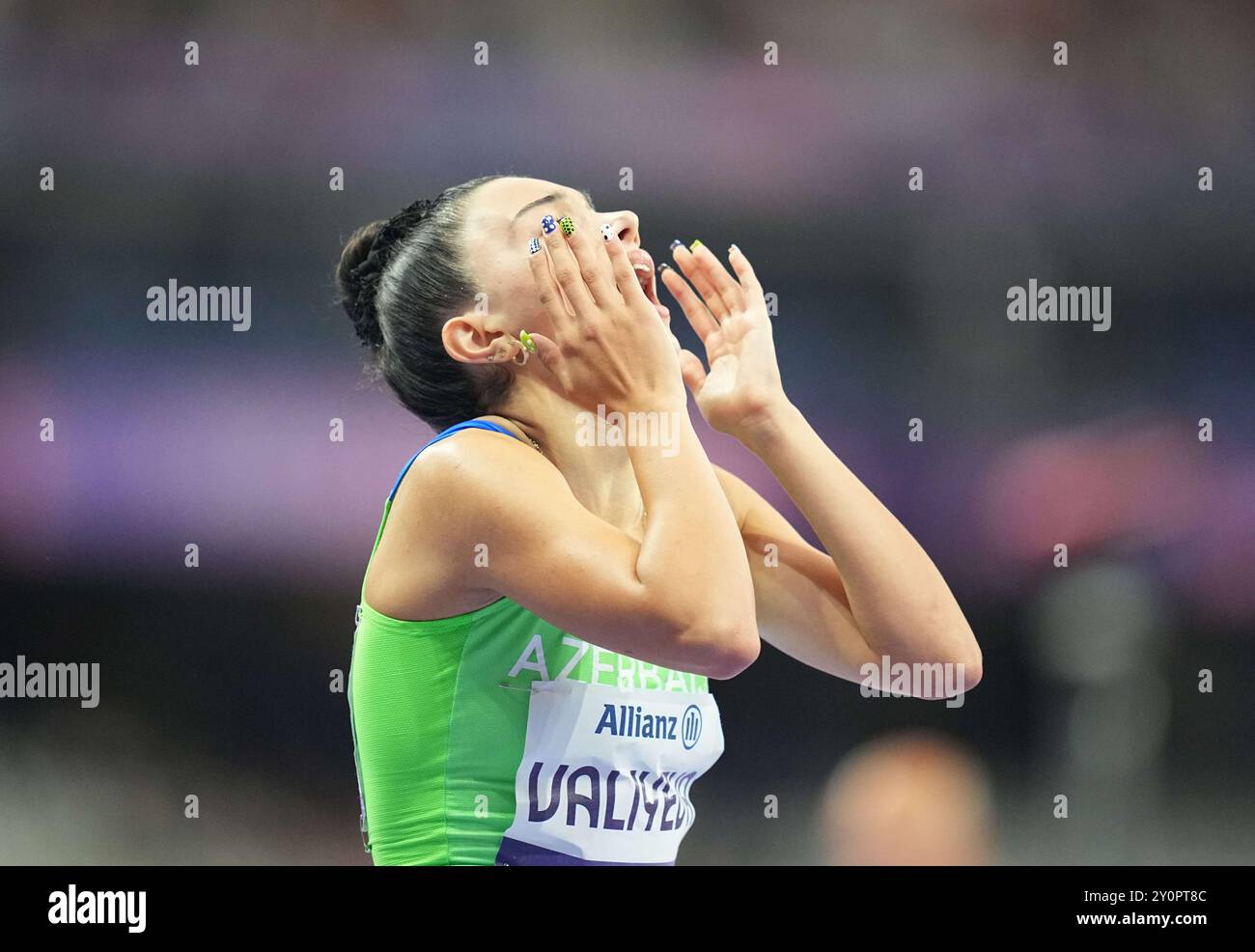 Stade de France, Paris, France. 03rd Sep, 2024. Lamiya Valiyeva of ...