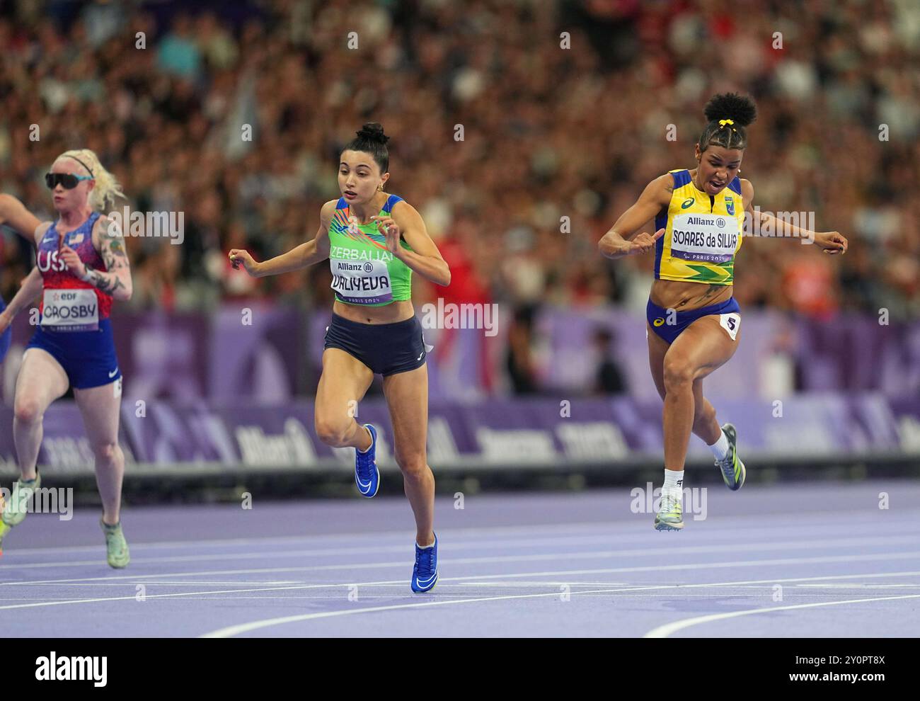 Stade de France, Paris, France. 03rd Sep, 2024. Lamiya Valiyeva of ...