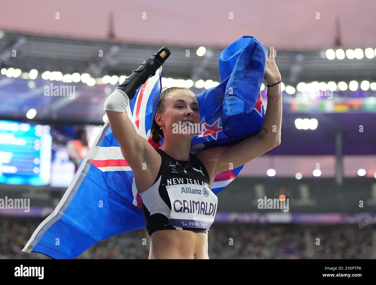 Stade de France, Paris, France. 03rd Sep, 2024. Anna Grimaldi of New ...