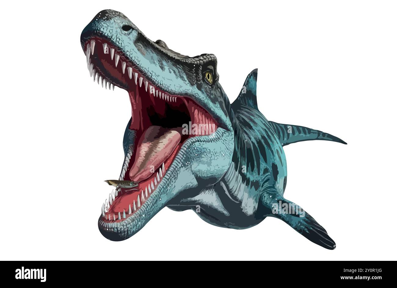 Mosasaurus vector elements hi-res stock photography and images - Alamy