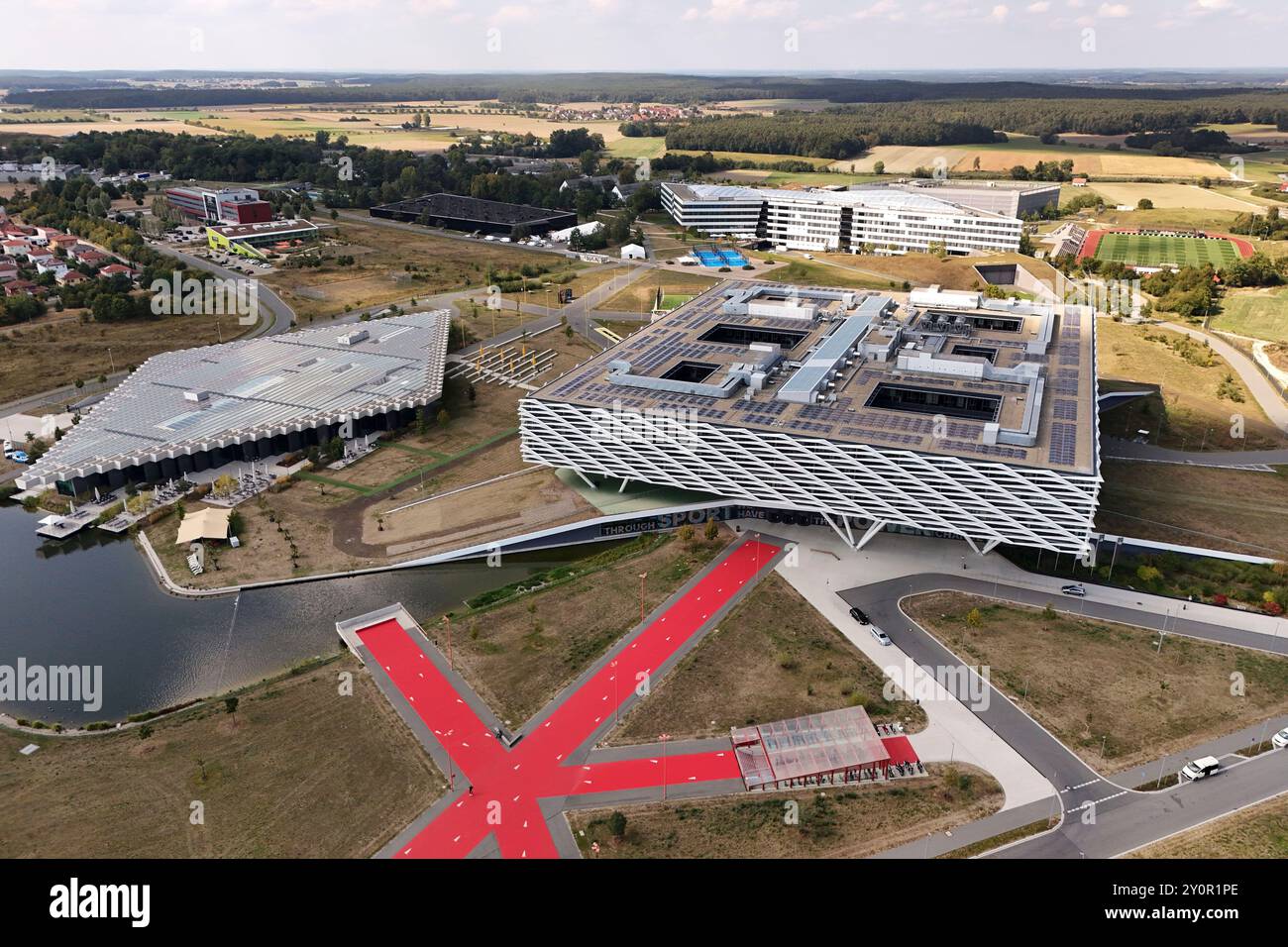 Herzogenaurach, Deutschland. 03rd Sep, 2024. Adidas headquarters Herzo ...