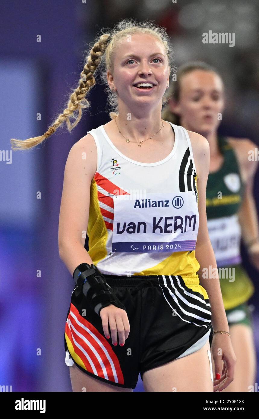 Paris, France. 03rd Sep, 2024. Belgian Paralympian athlete Selma Van ...