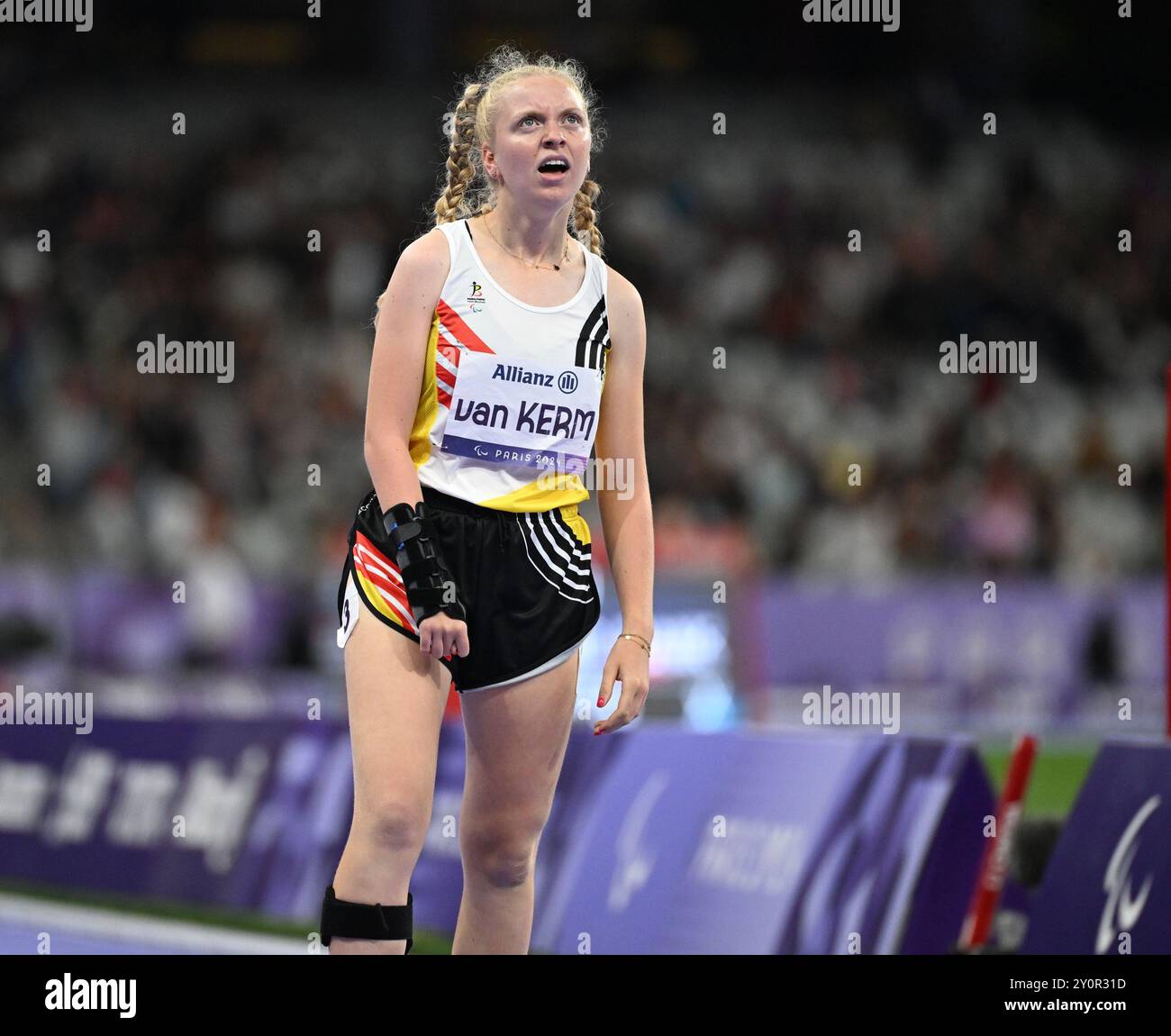 Paris, France. 03rd Sep, 2024. Belgian Paralympian athlete Selma Van ...