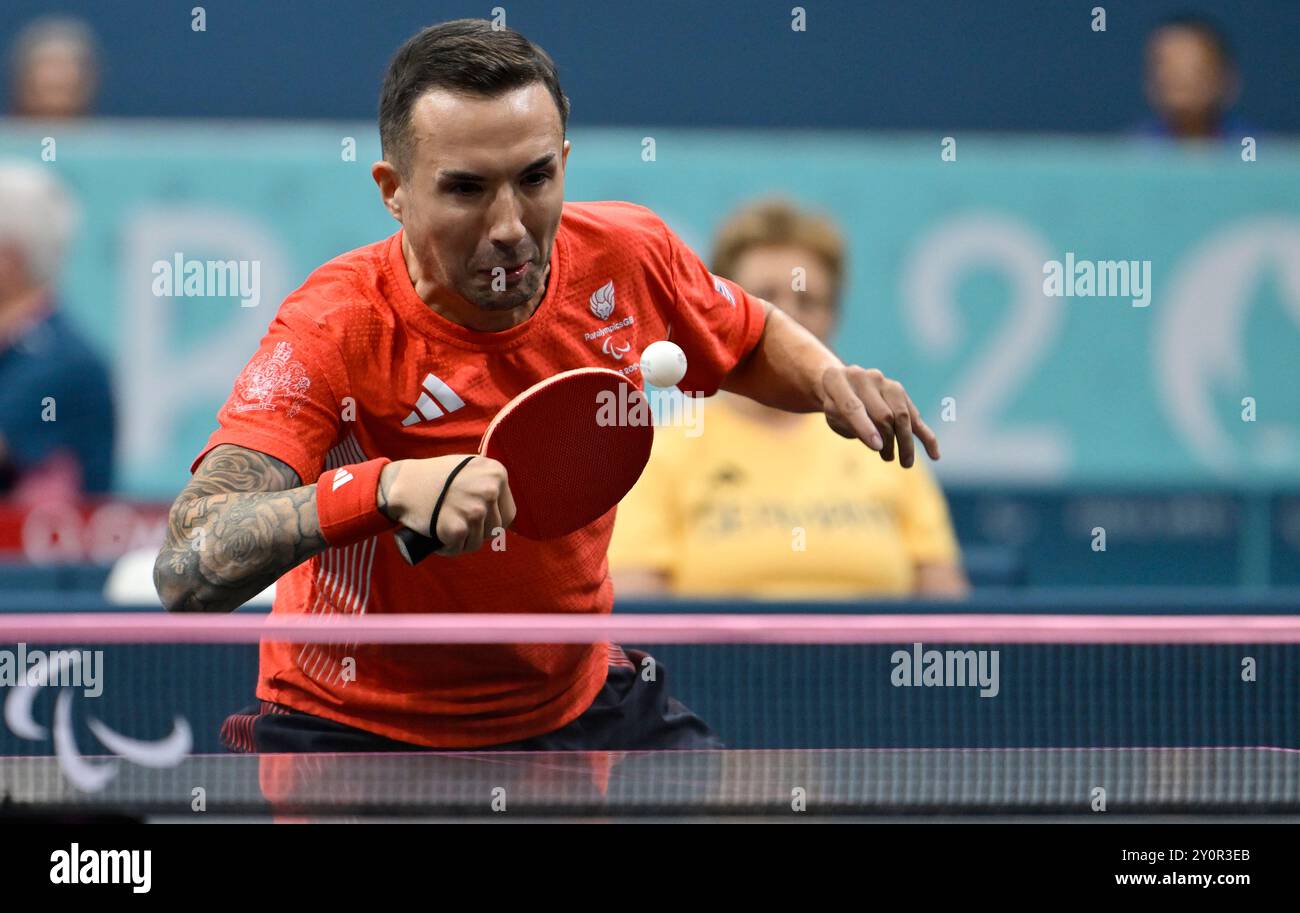 Paris, France. 03rd Sep, 2024. Paris 2024 Paralympics. Para Table ...