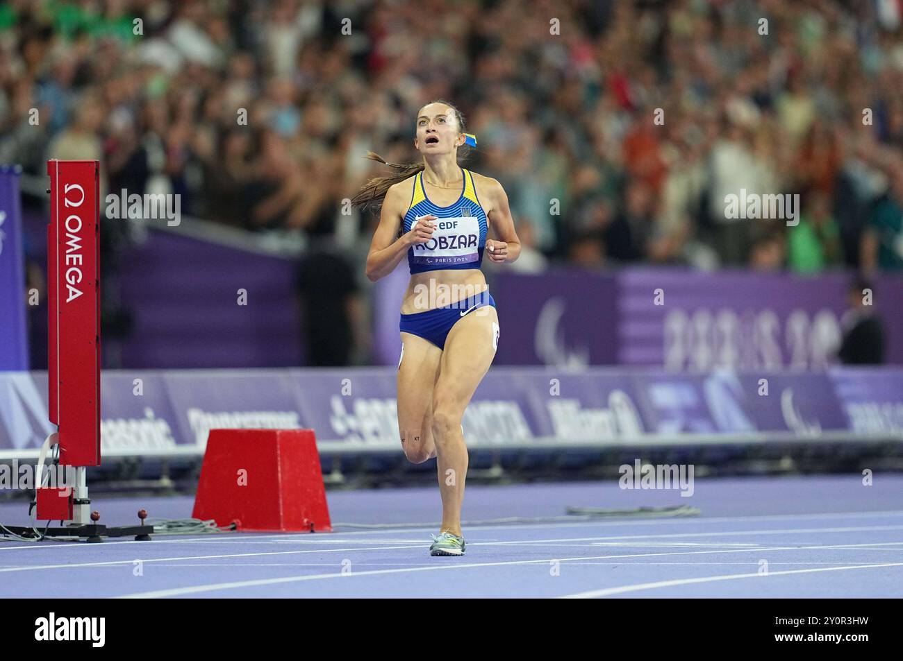 Stade de France, Paris, France. 03rd Sep, 2024. Nataliia Kobzar of ...