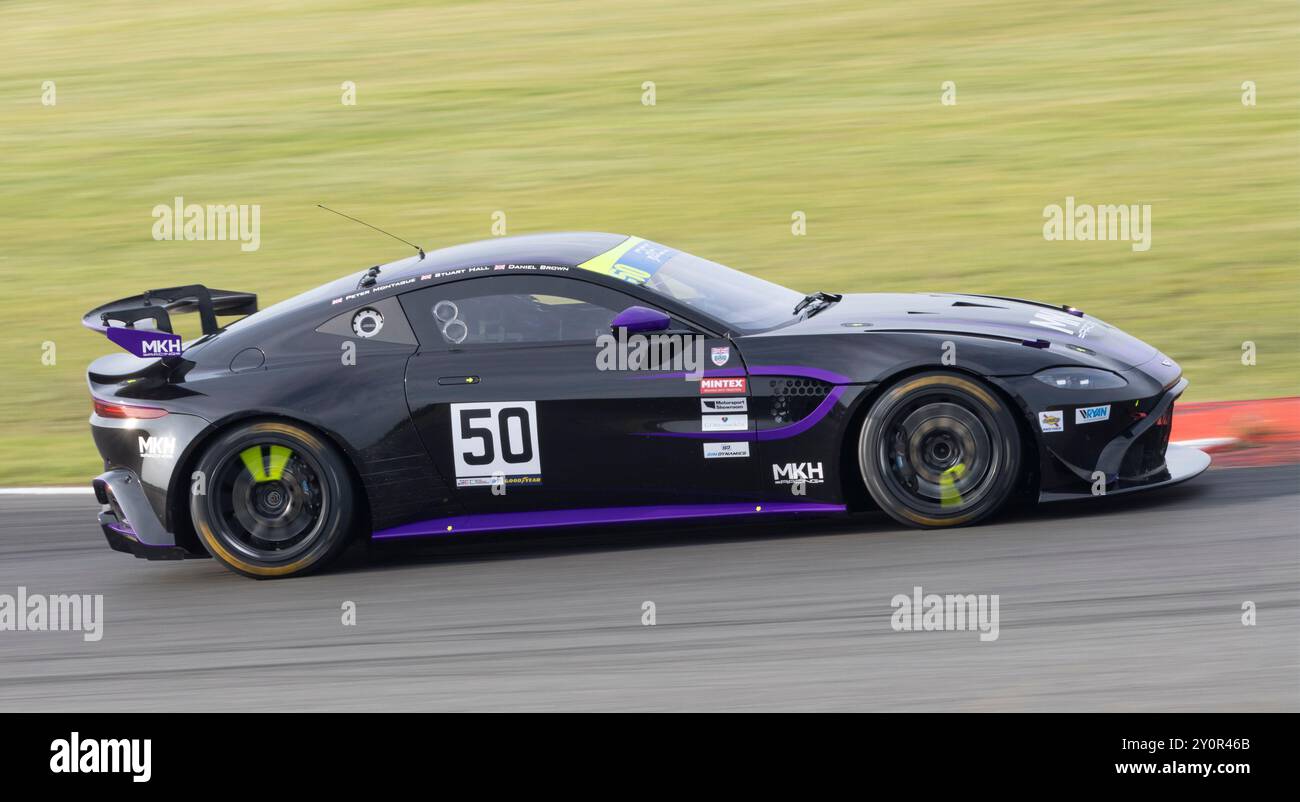 Peter Montaque / Stuart Hall MKH Racing Aston Martin GT4 during the ...