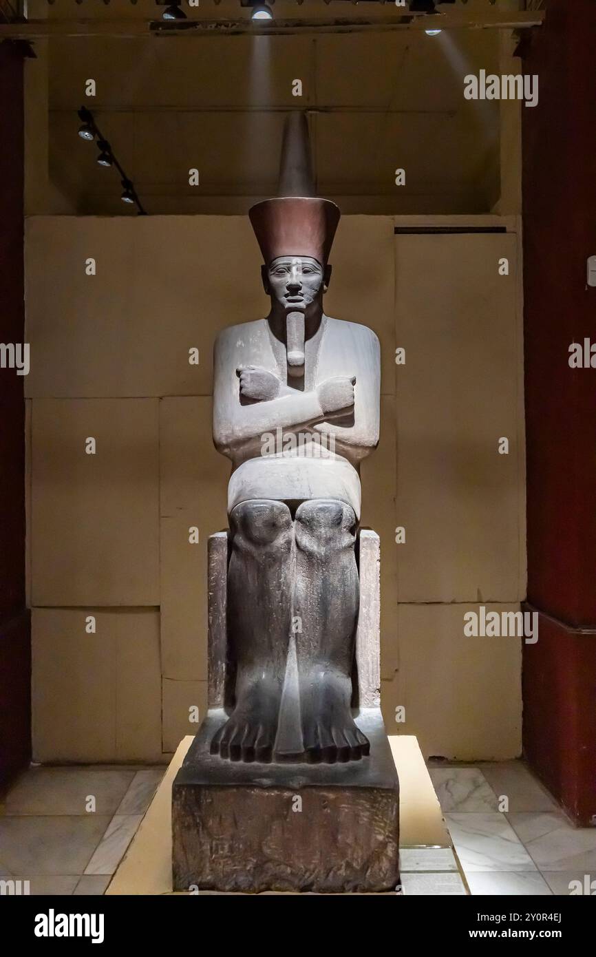 Egyptian Museum(Cairo museum), Statue of King Mentuhotep II (Mentuhotep ...
