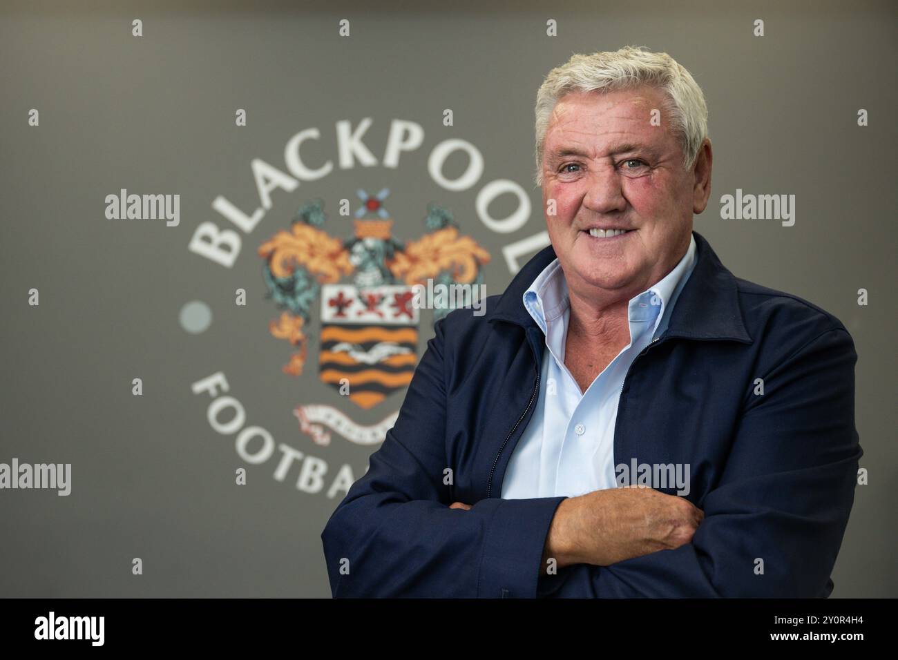 Blackpool FC appoint Steve Bruce as their new head coach at Bloomfield ...
