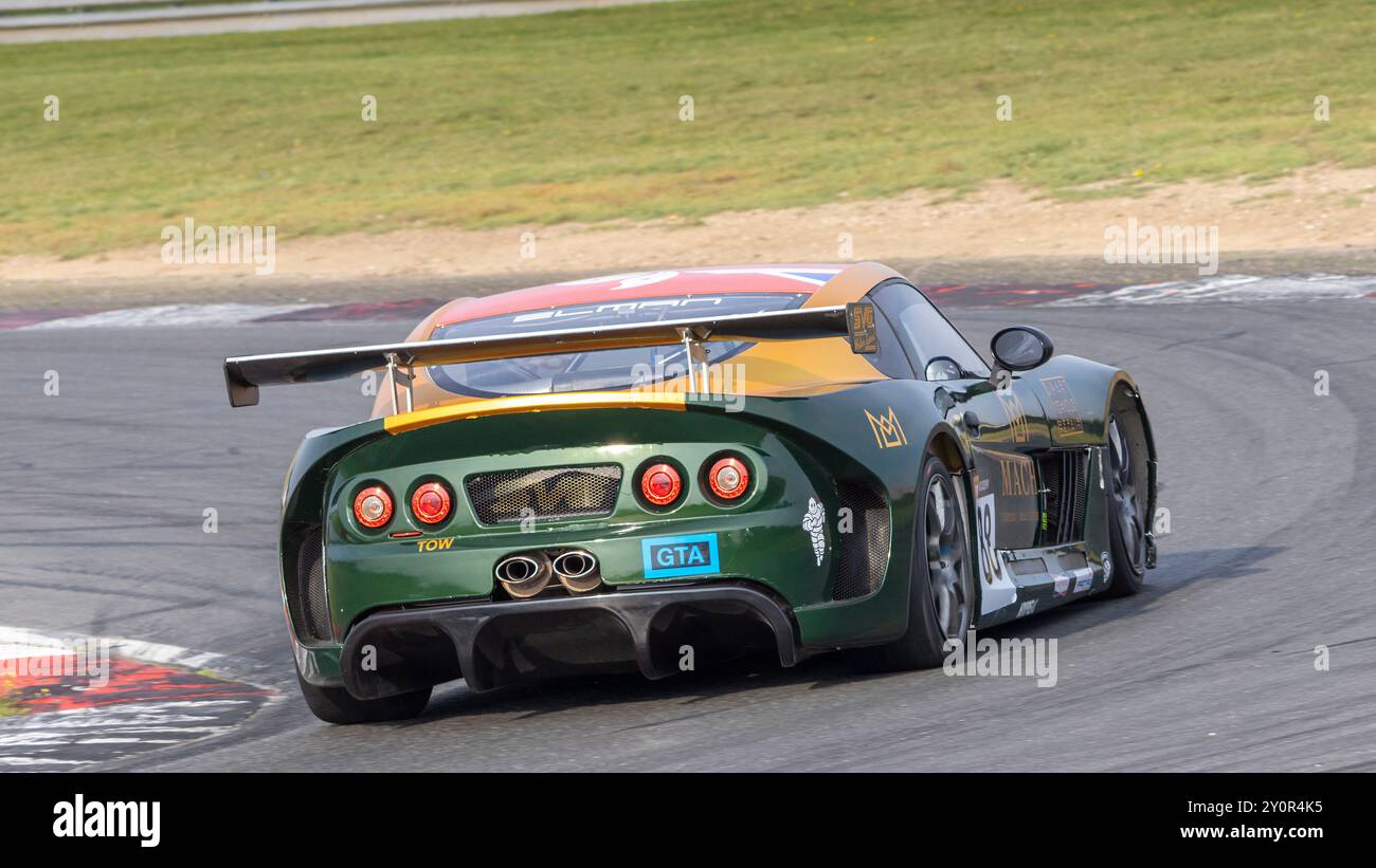 Callum Thompson / Adam Thompson in the Jaguar F-Type V8 car during the ...