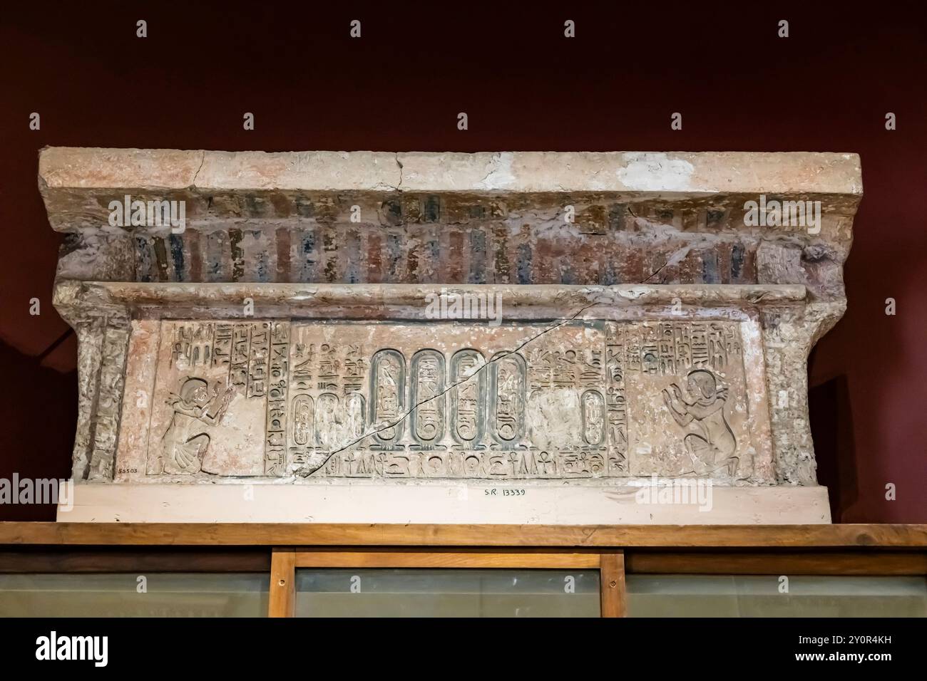 Egyptian Museum(Cairo museum), Door lintel of Hatiay's house, North ...