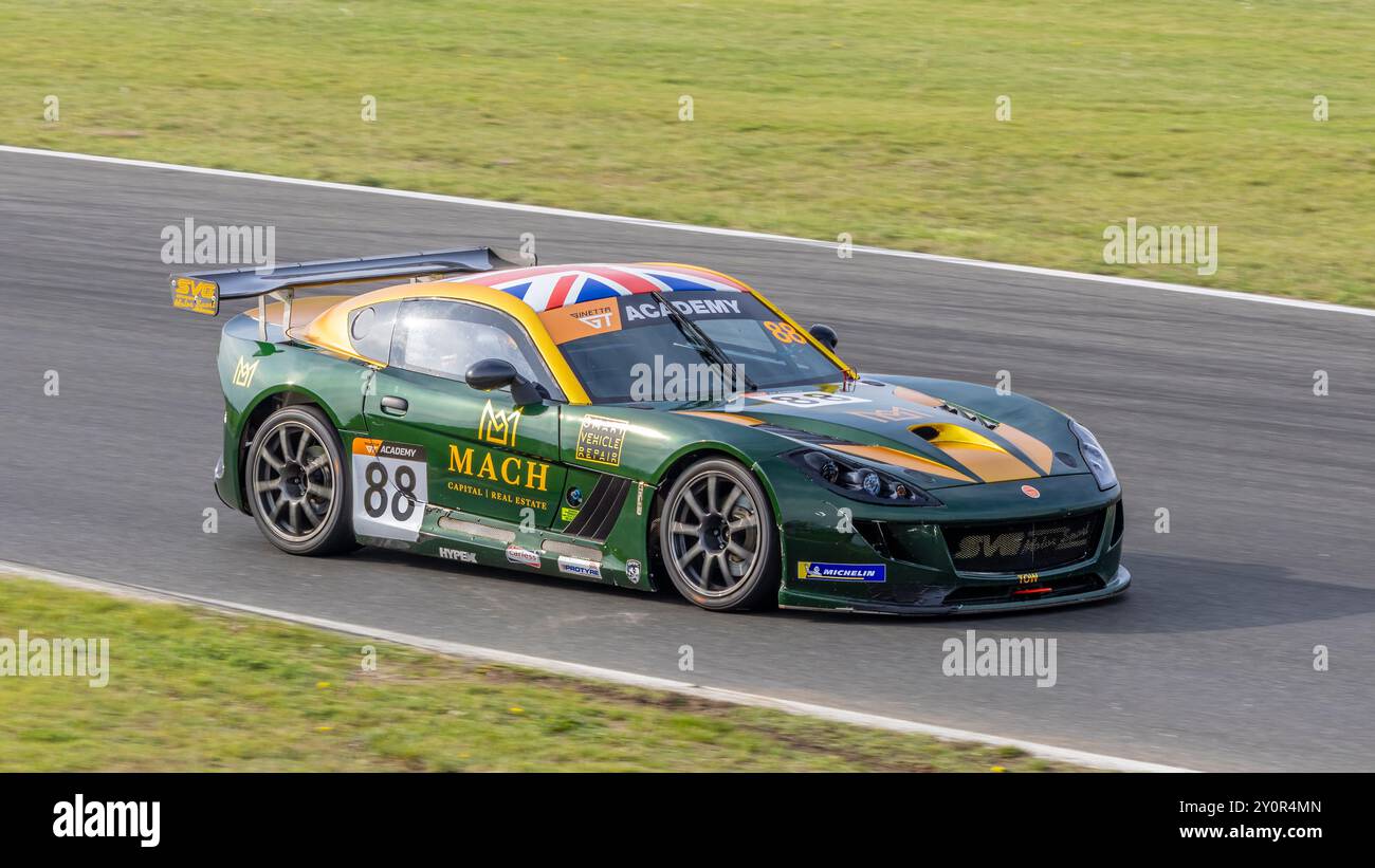 Callum Thompson / Adam Thompson in the Jaguar F-Type V8 car during the ...