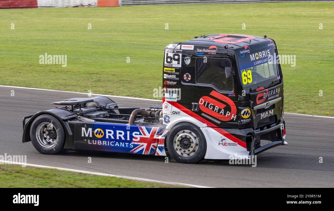 David Jenkins in the Jenkins Motorsports Developments MAN TGX during the 2023 British Truck ...
