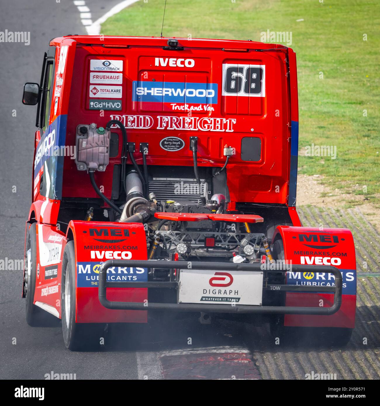 Craig Reid in the "Reid Trucksport" IVECO Stralis at the 2023 ...