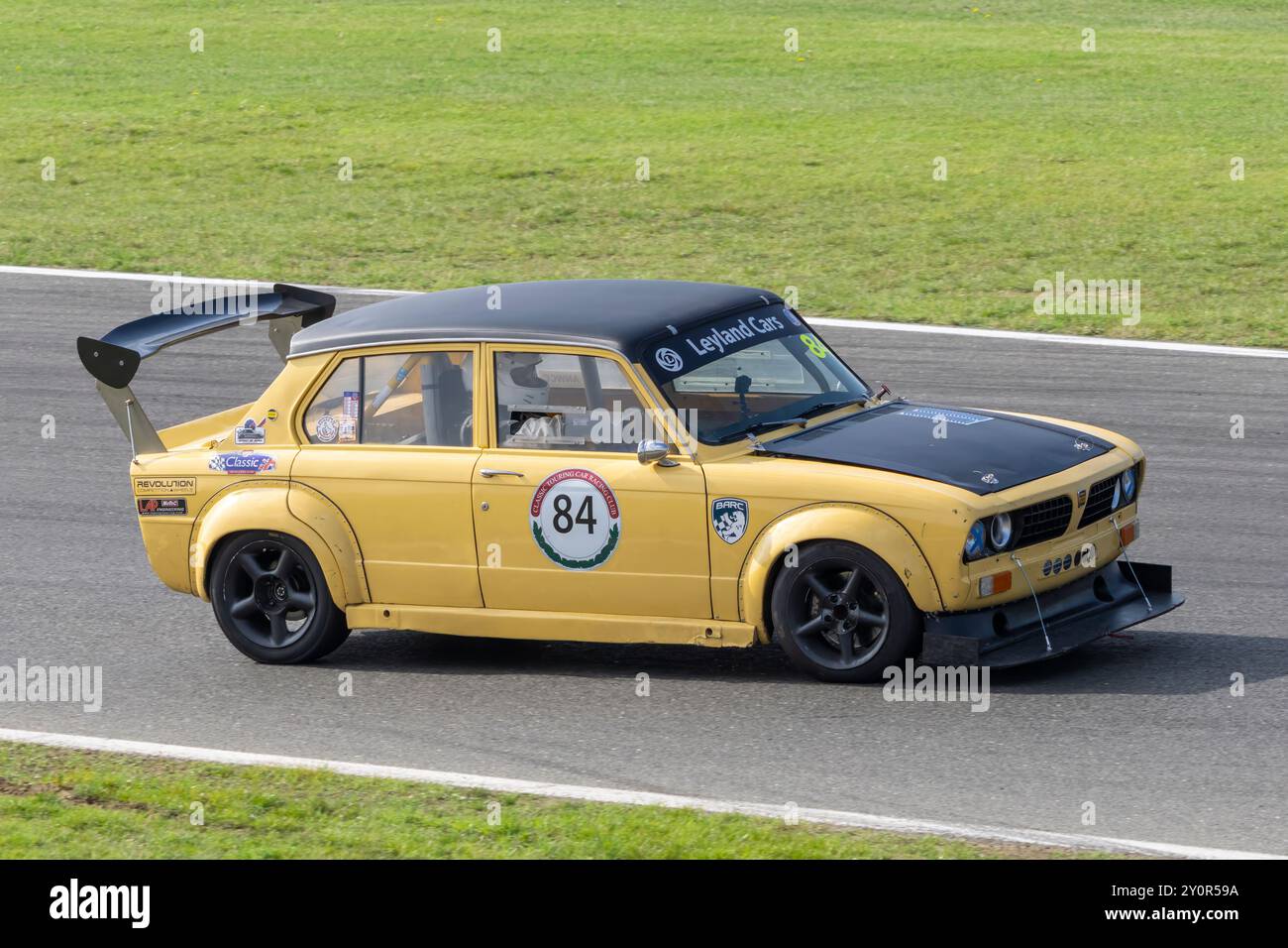 David Claxton in his Triumph Dolomite Sprint during the 2023 Classic ...