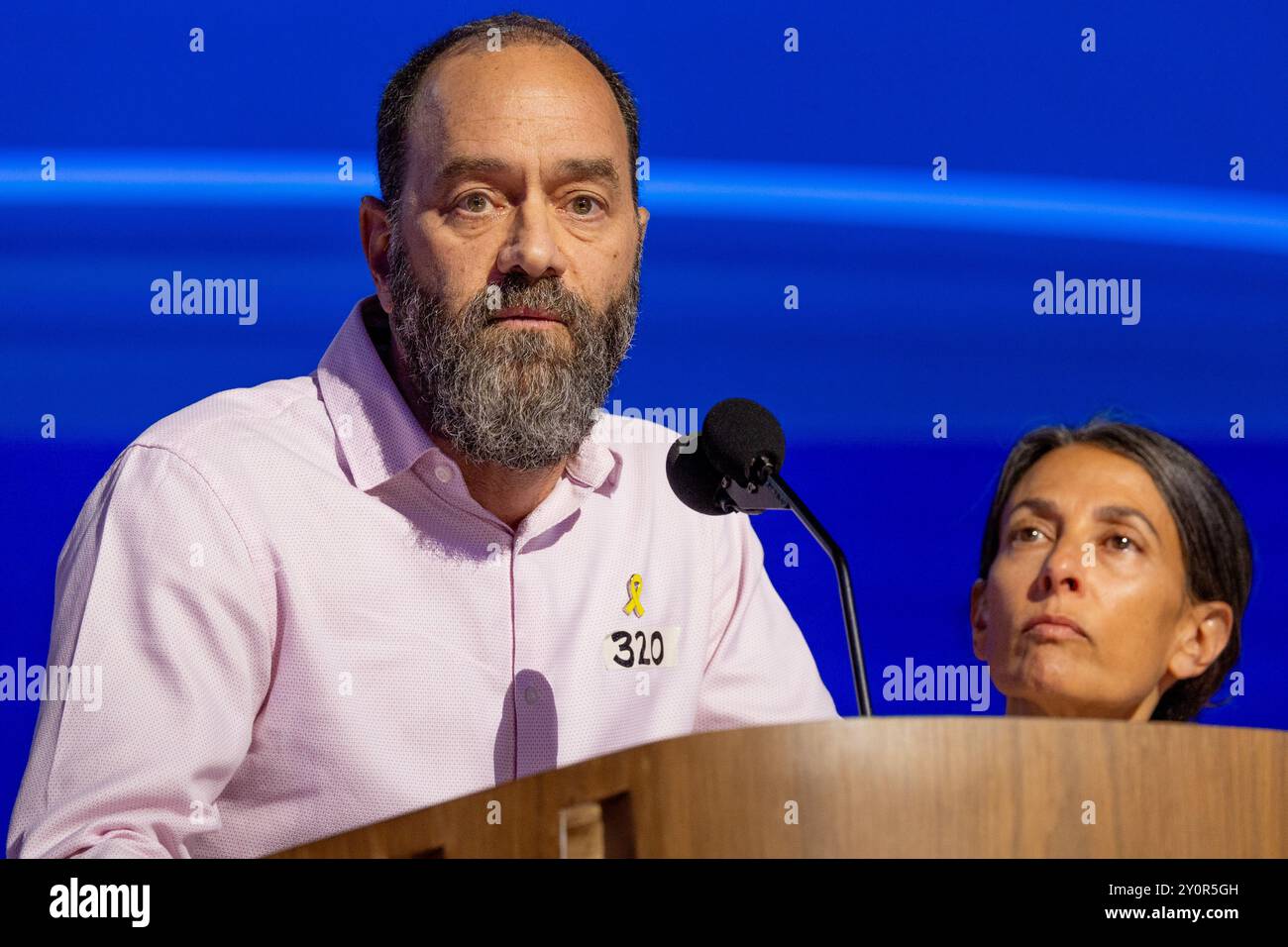 Chicago, Illinois, August 21, 2024, Rachel Goldberg and Jonathan Polin ...