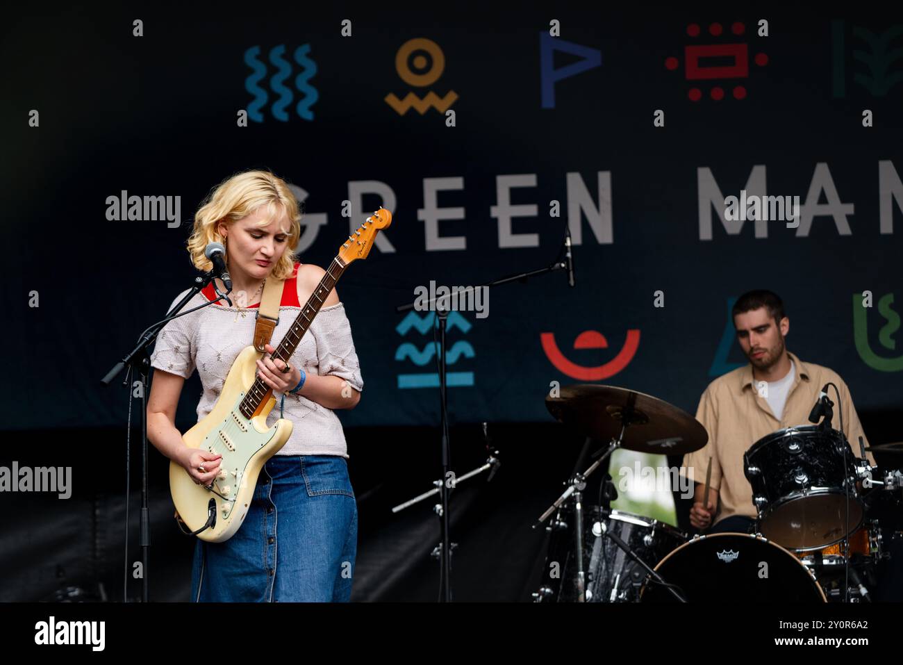 LADYLIKE, CONCERT, 2024: Lead singer and guitarist Georgia Butler of ...