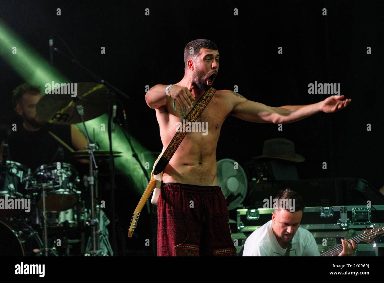 MARUJA, CONCERT, 2024: Harry Wilkinson of the band Maruja play the new ...