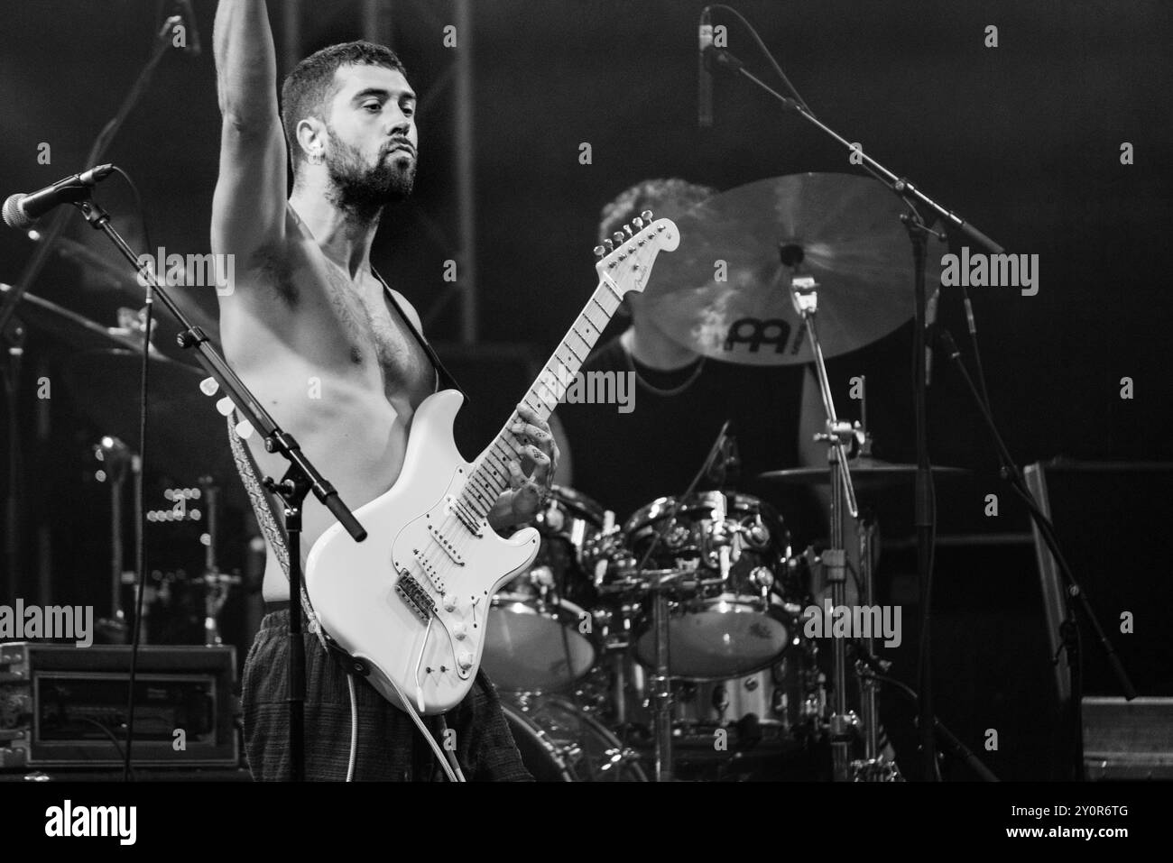 MARUJA, CONCERT, 2024: Harry Wilkinson of the band Maruja play the new ...