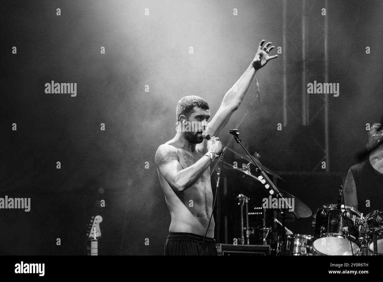 MARUJA, CONCERT, 2024: Harry Wilkinson of the band Maruja play the new ...