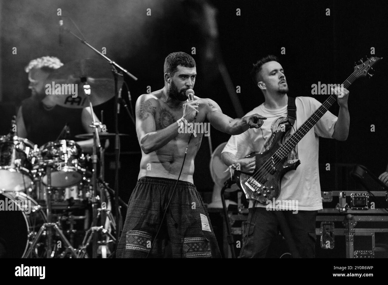 MARUJA, CONCERT, 2024: Harry Wilkinson of the band Maruja play the new ...