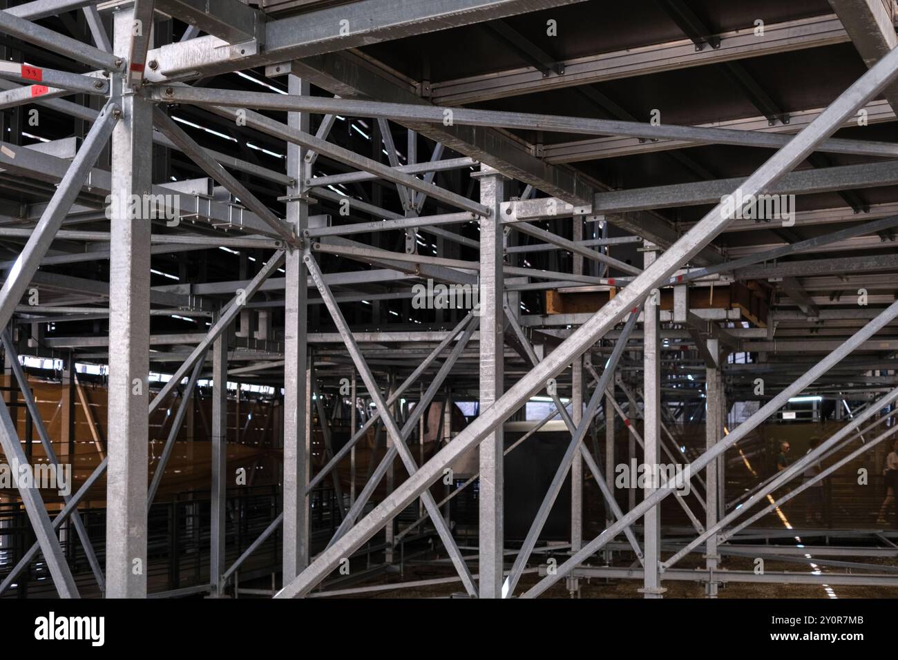Stage setup metal scaffolding hi-res stock photography and images - Alamy