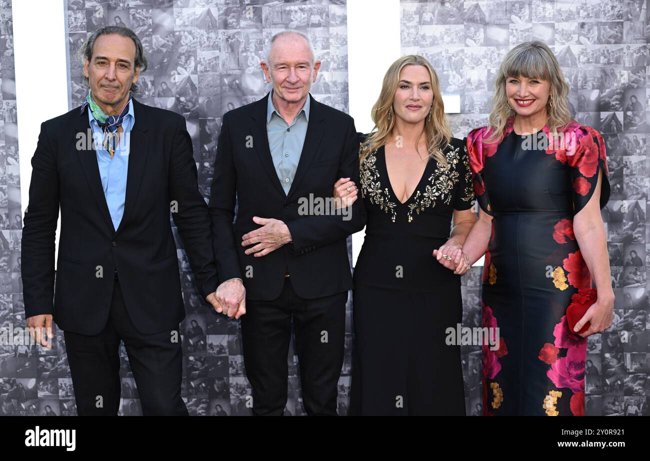 London, UK. September 3rd, 2024. Alexandre Desplat, Pawel Edelman, Kate ...