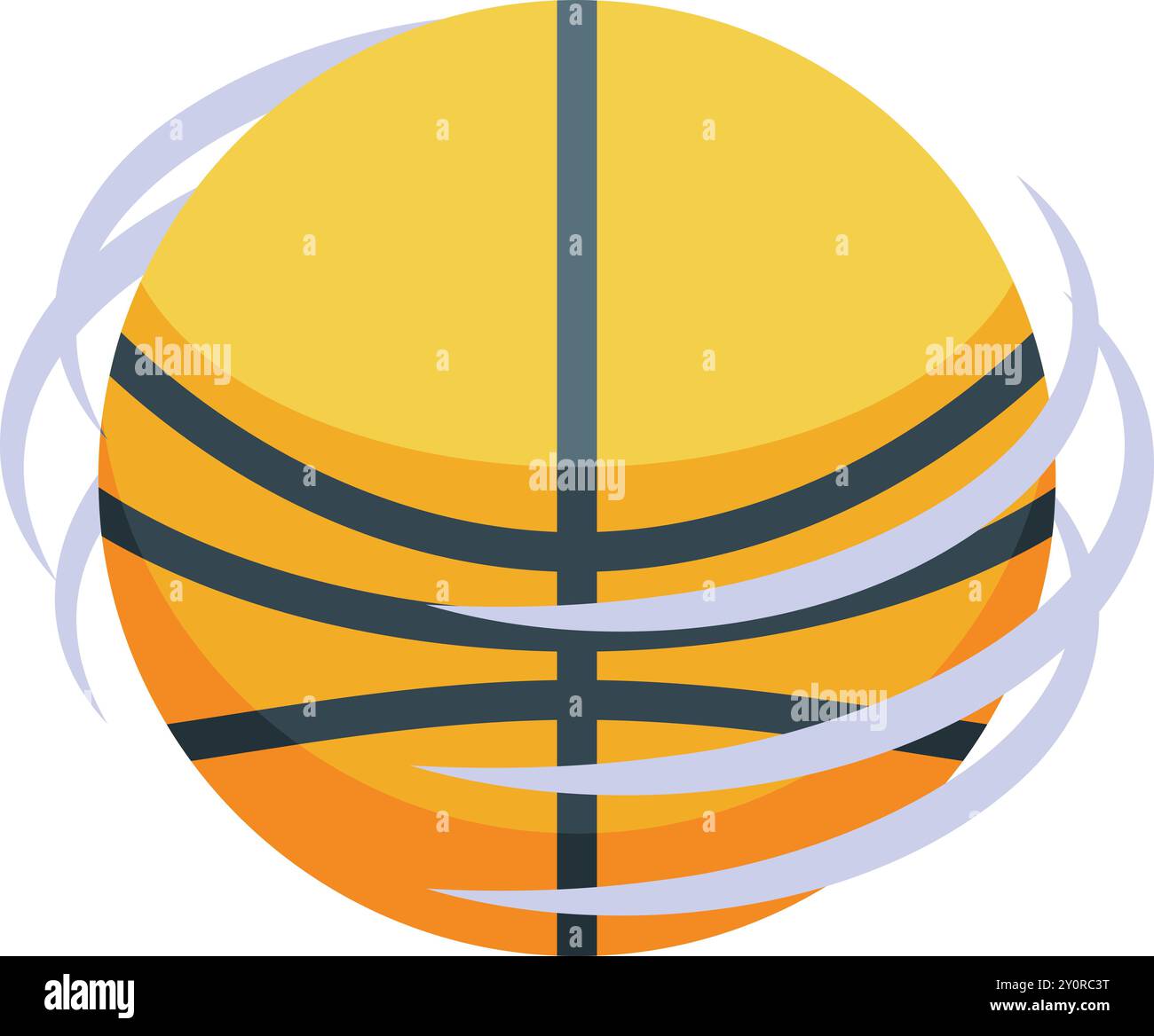 Basketball ball spinning on finger vector illustration Stock Vector ...