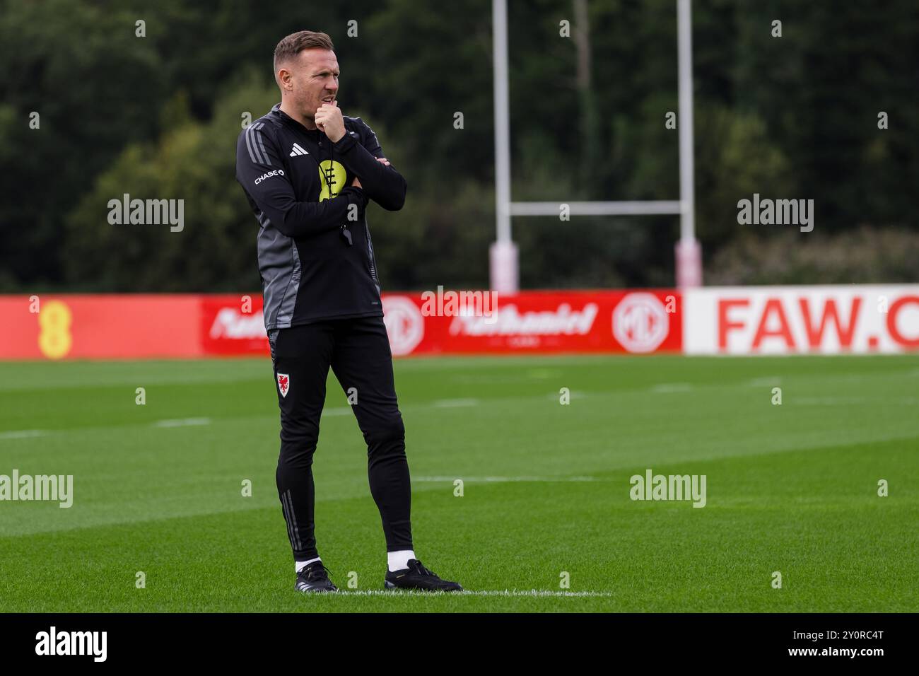 PONTYCLUN, WALES - 02 SEPTEMBER 2024: Wales’ National Team Manager ...
