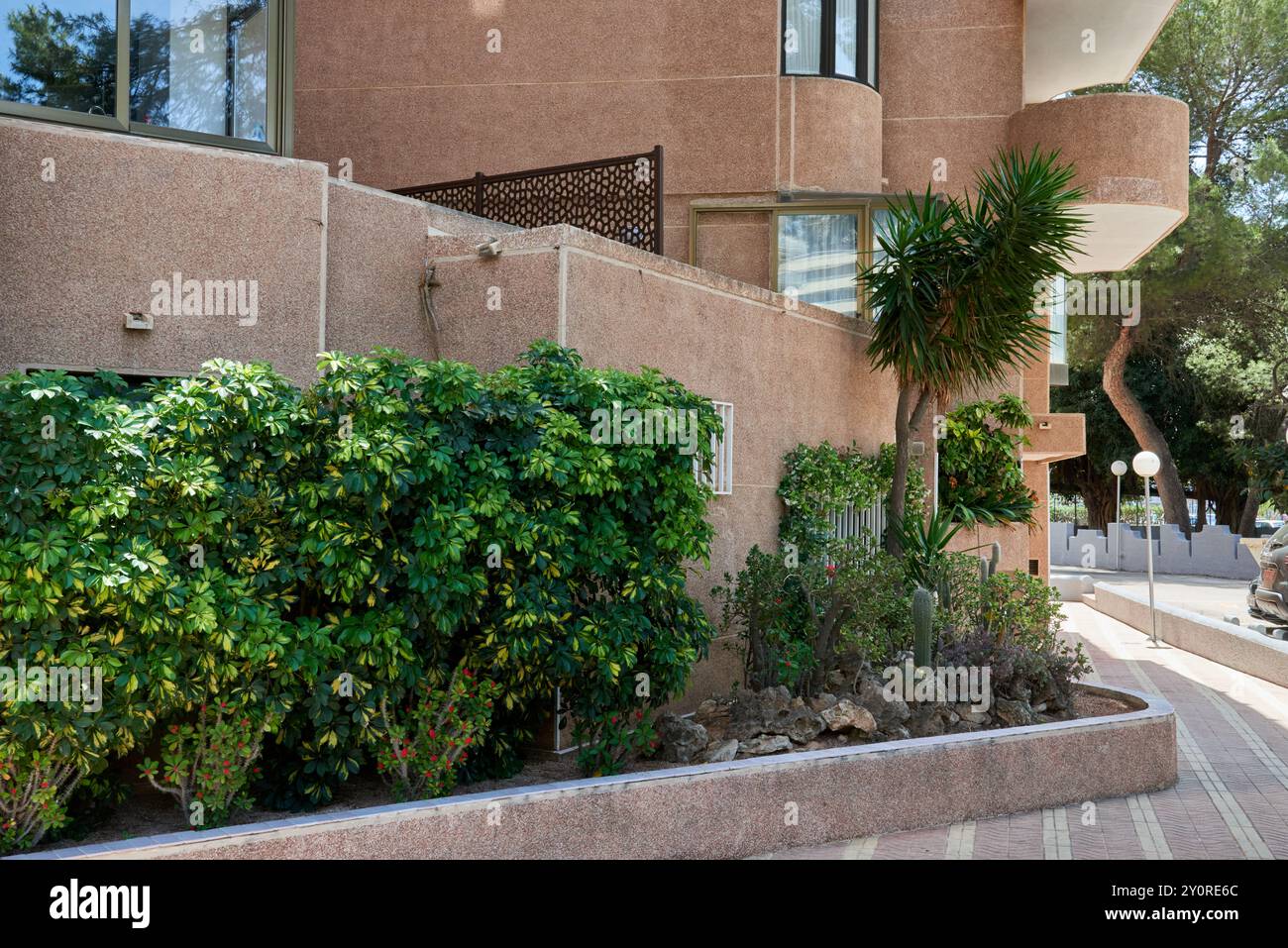 Luxurious Mediterranean High-Rises: Soaring Towers and Swaying Palm ...