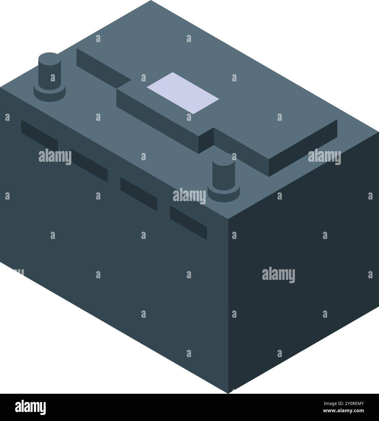 Accumulator battery providing electrical current for car starting ...