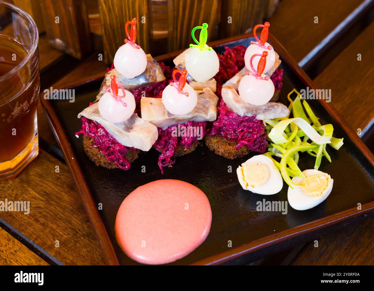 Russian canapes hi-res stock photography and images - Alamy