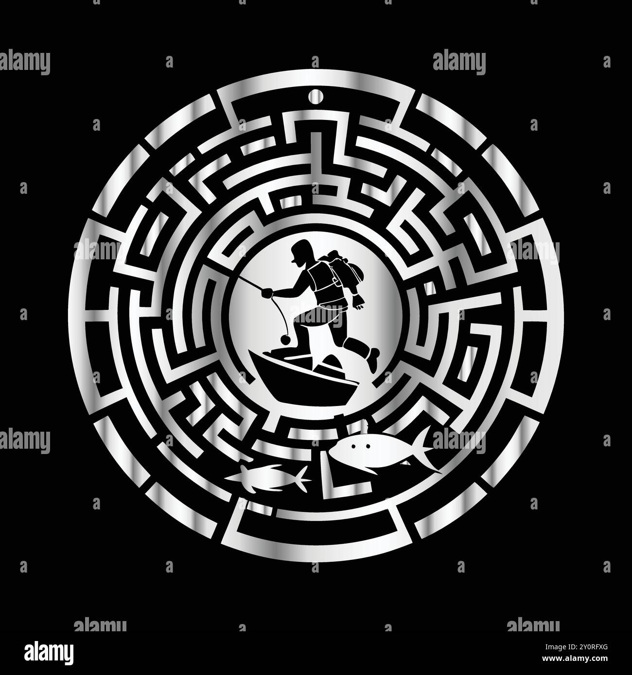 Scuba diving logo is a dynamic and professional logo design featuring ...