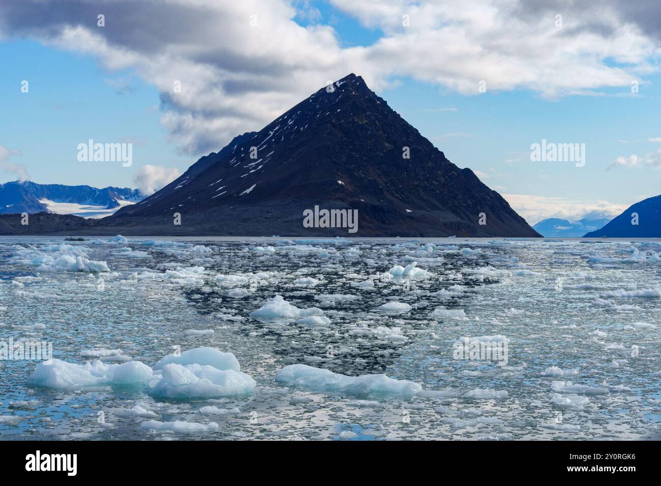 ice fields Svalbard Stock Photo - Alamy