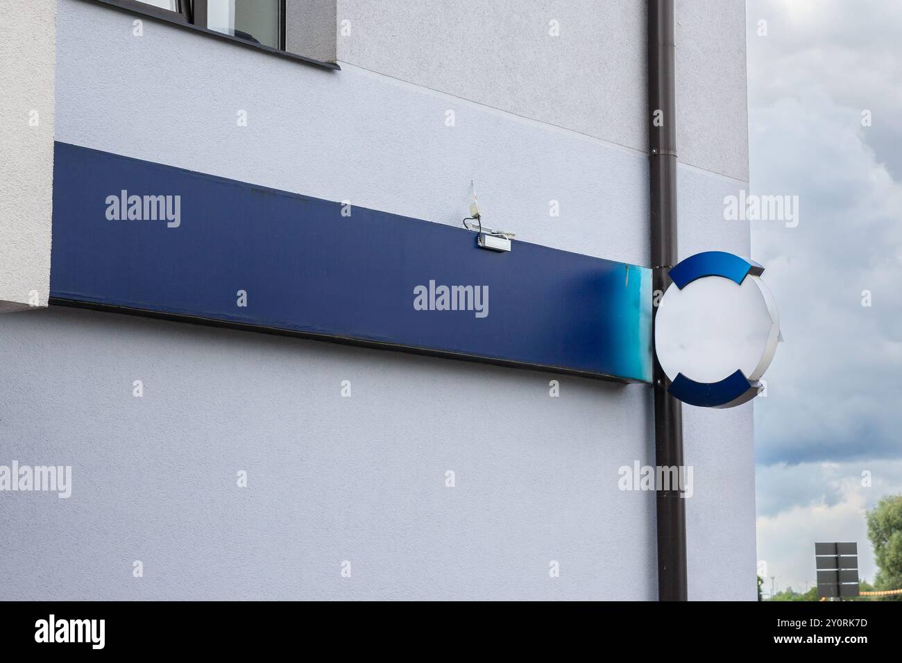Blue board blank european hi-res stock photography and images - Alamy