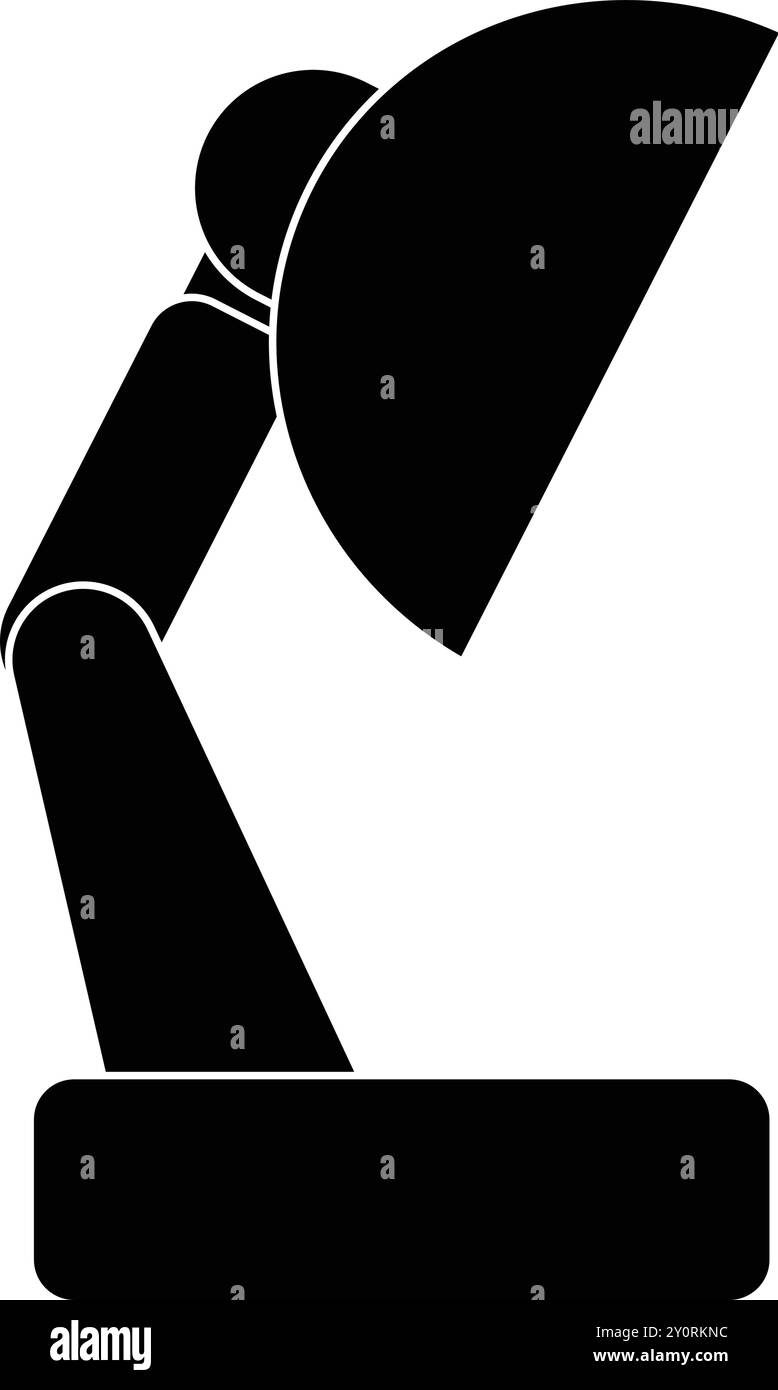 Electric table lamp line Black and White Stock Photos & Images - Alamy