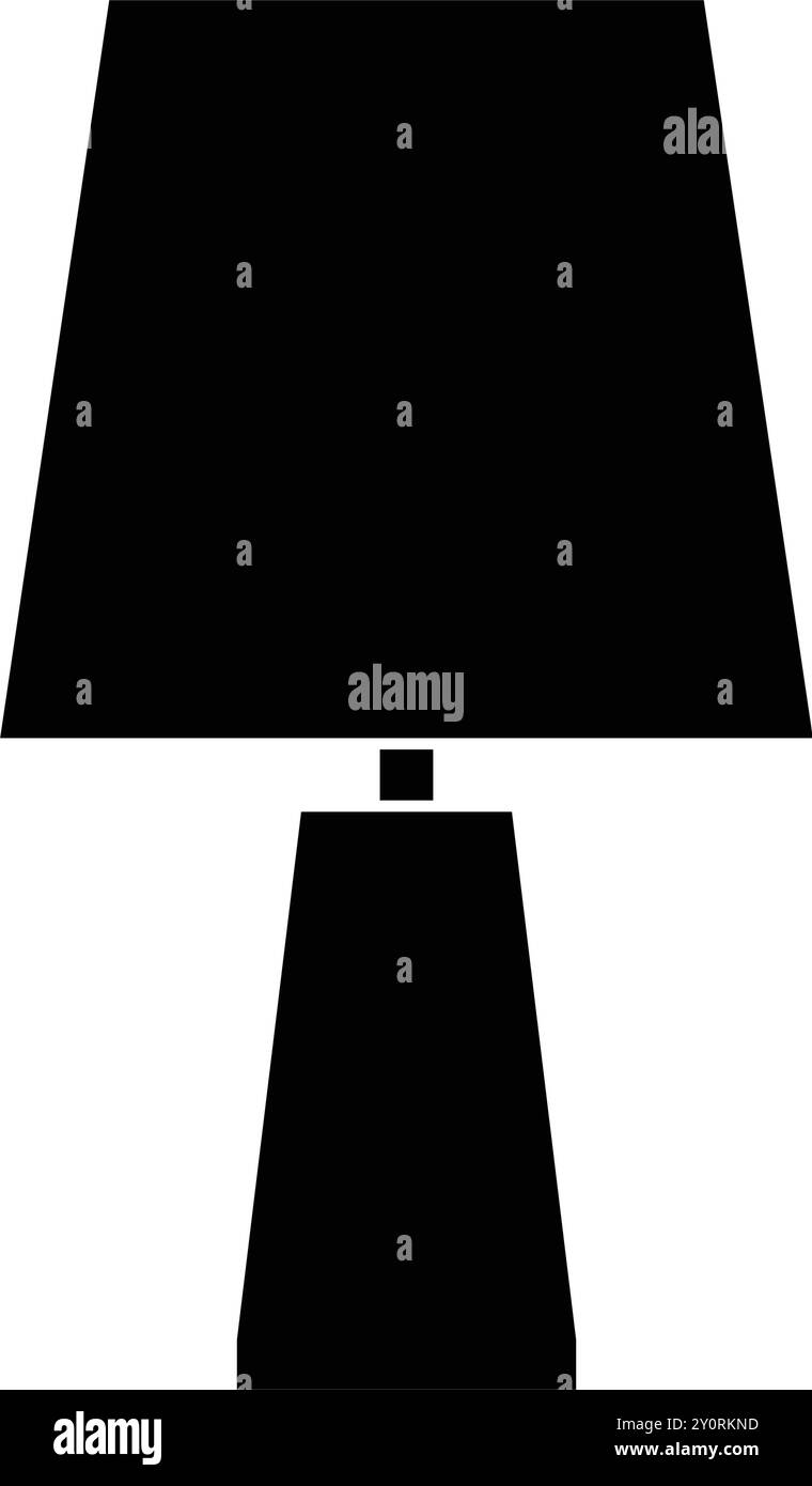 Decoration table lamp line Black and White Stock Photos & Images - Alamy