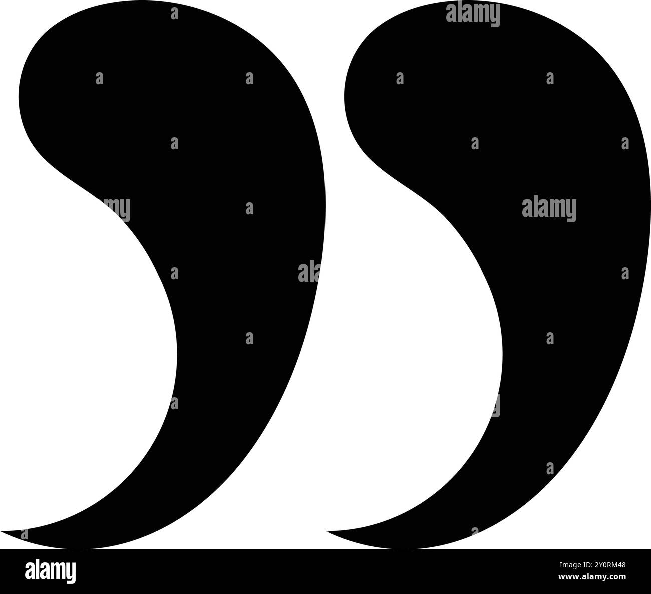 quotation mark icon illustration design Stock Vector Image & Art - Alamy