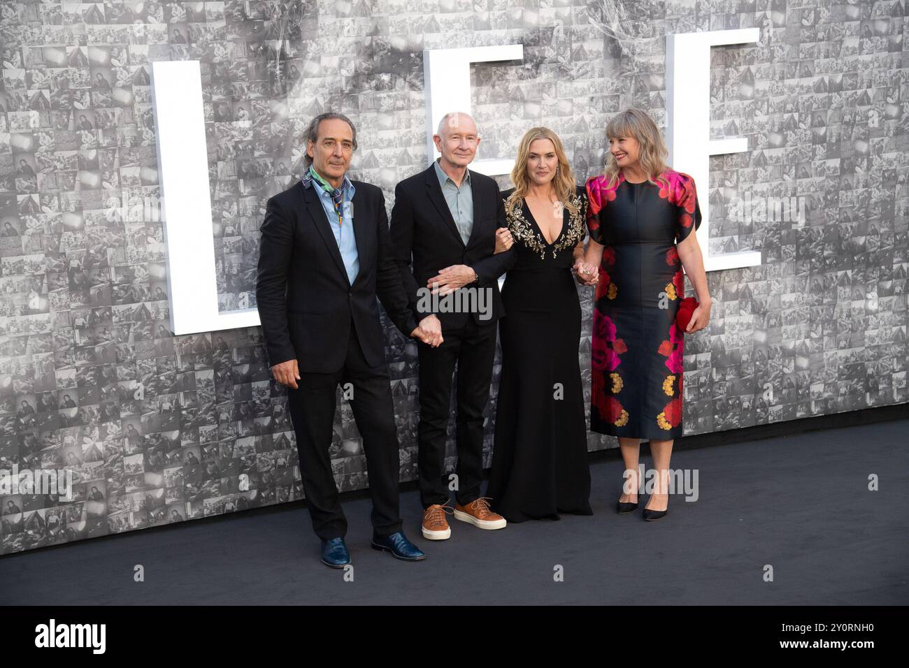 London, UK. 03 Sep, 2024. Pictured: (L-R) - Composer, Alexandre Desplat ...