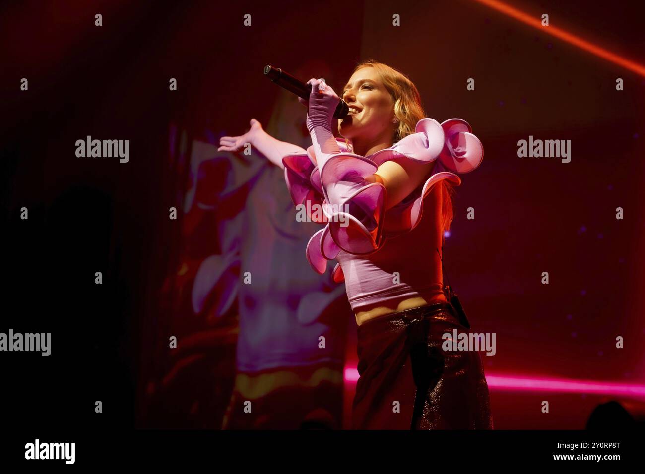 LEA live on tour 2024 at the Max-Schmeling-Halle in Berlin on 02/09 ...