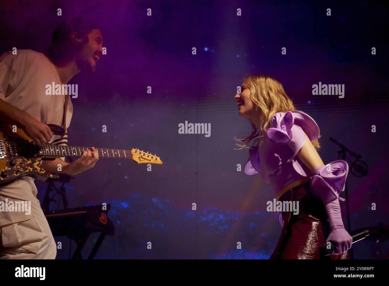 LEA live on tour 2024 at the Max-Schmeling-Halle in Berlin on 02/09 ...