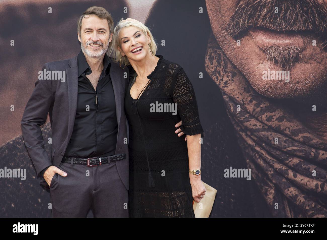 Guido Broscheit and Barbara Klein at the premiere of Horizon at Berlin ...
