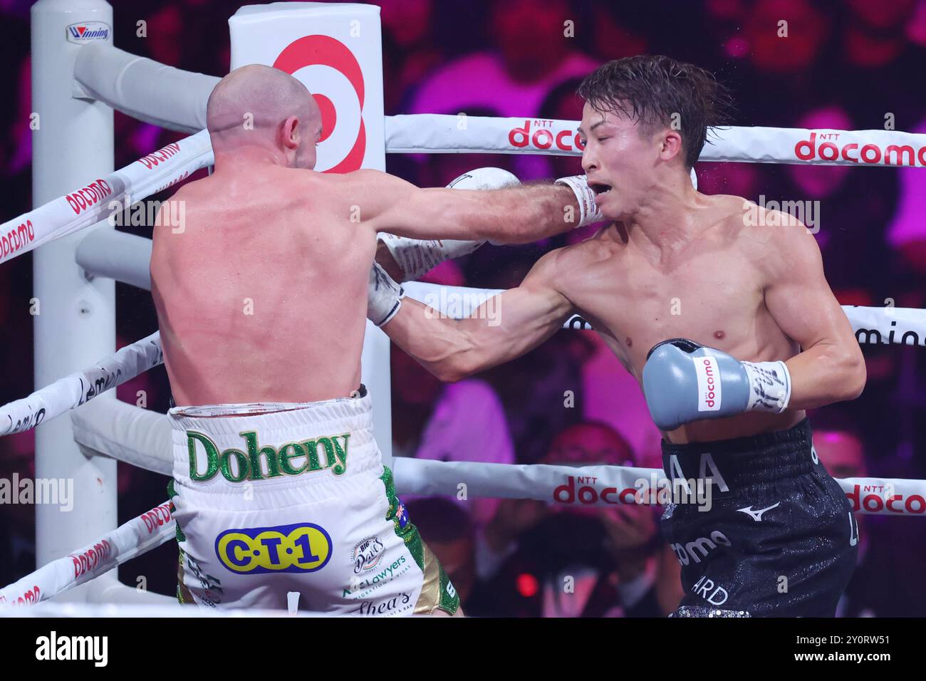 Tokyo, Japan. 3rd Sep, 2024. Naoya Inoue (JPN) Boxing : IBF, WBA, WBC ...