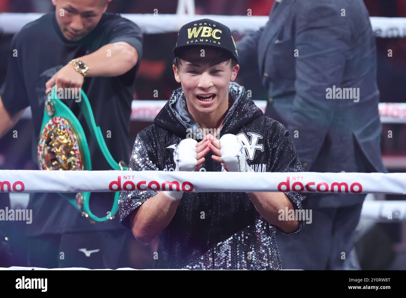 Tokyo, Japan. 3rd Sep, 2024. Naoya Inoue (JPN) Boxing : IBF, WBA, WBC ...