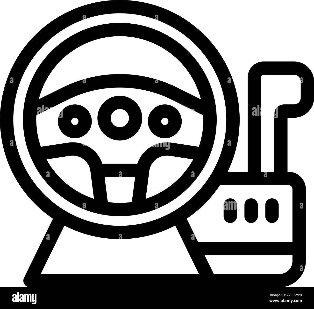 Gaming steering wheel with gear stick for better control and more ...